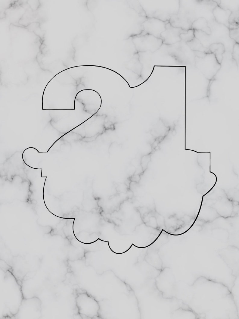 Twenty One Cookie Cutter, Sugar Cookie Cutters, Number Cookie Cutter ...