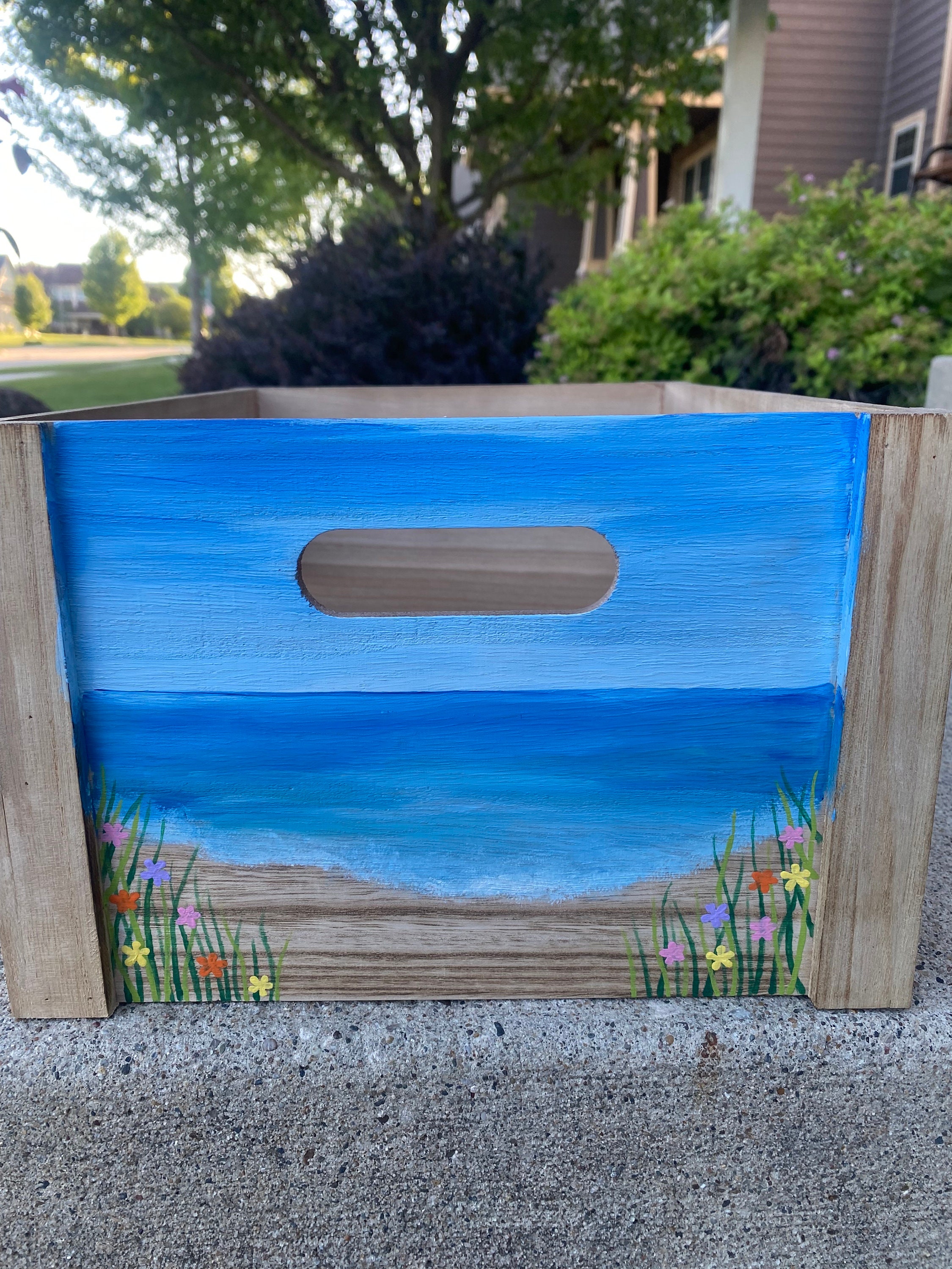 Customized Painted Bikini Box - Etsy
