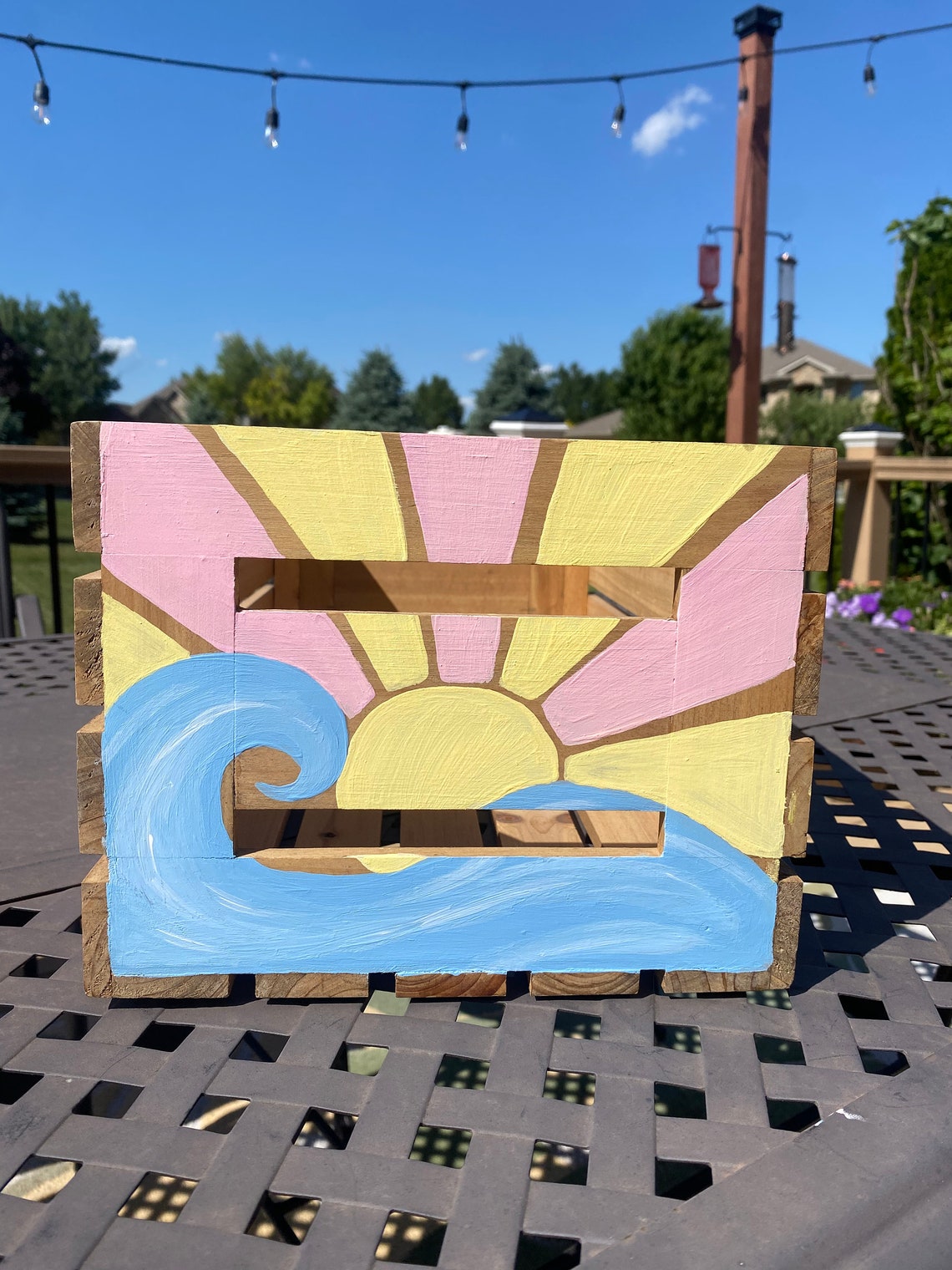 Customized Painted Bikini Box - Etsy