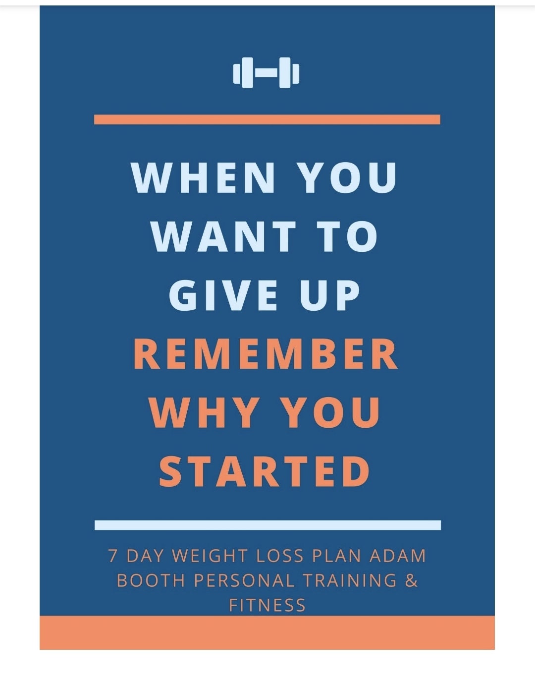 Weight Loss Diet/ Meal Plan With Progress Tracking. Digital Printable ...