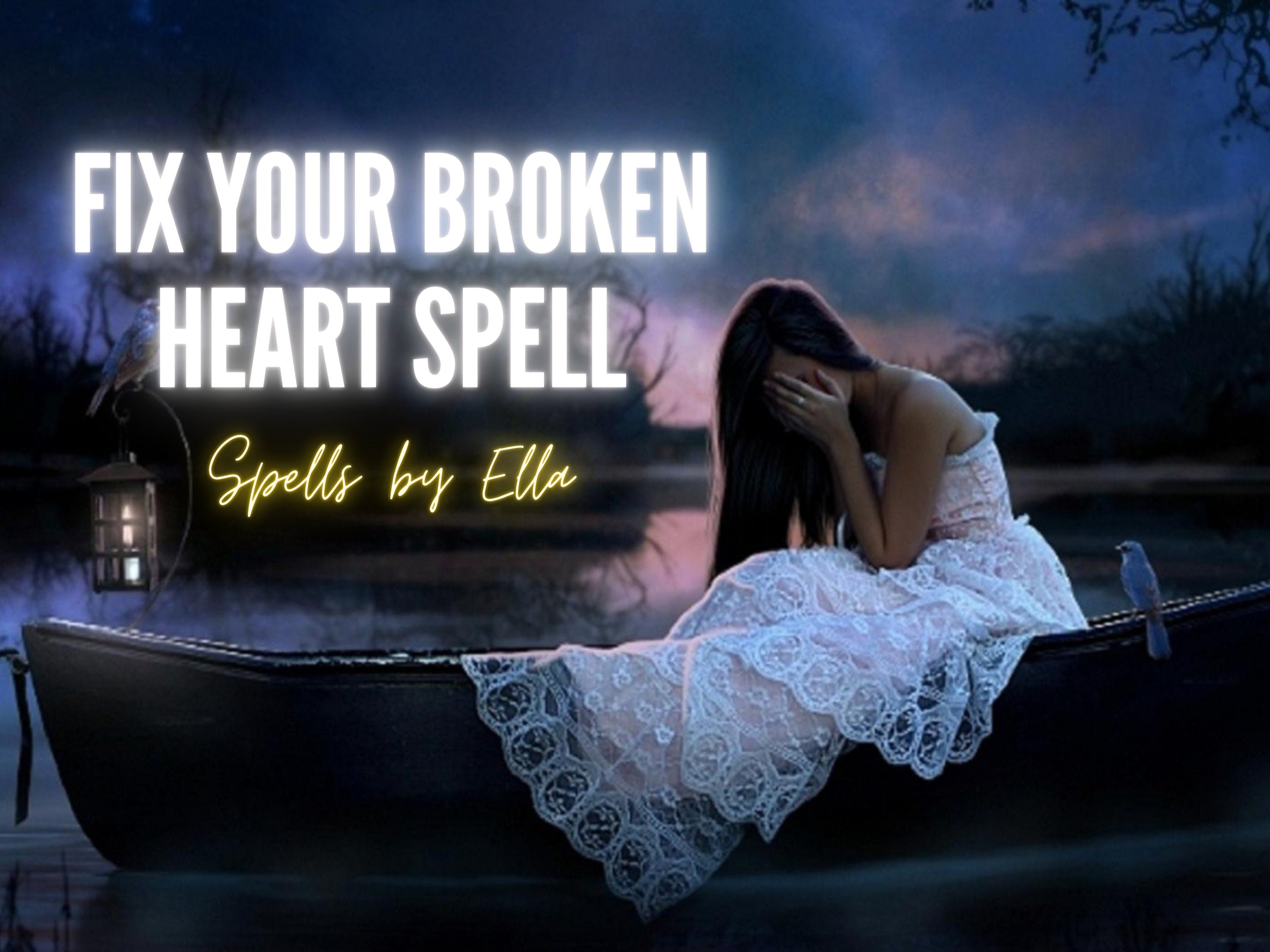 Fix Your Broken Heart Spell Reclaim yourself and be happy | Etsy