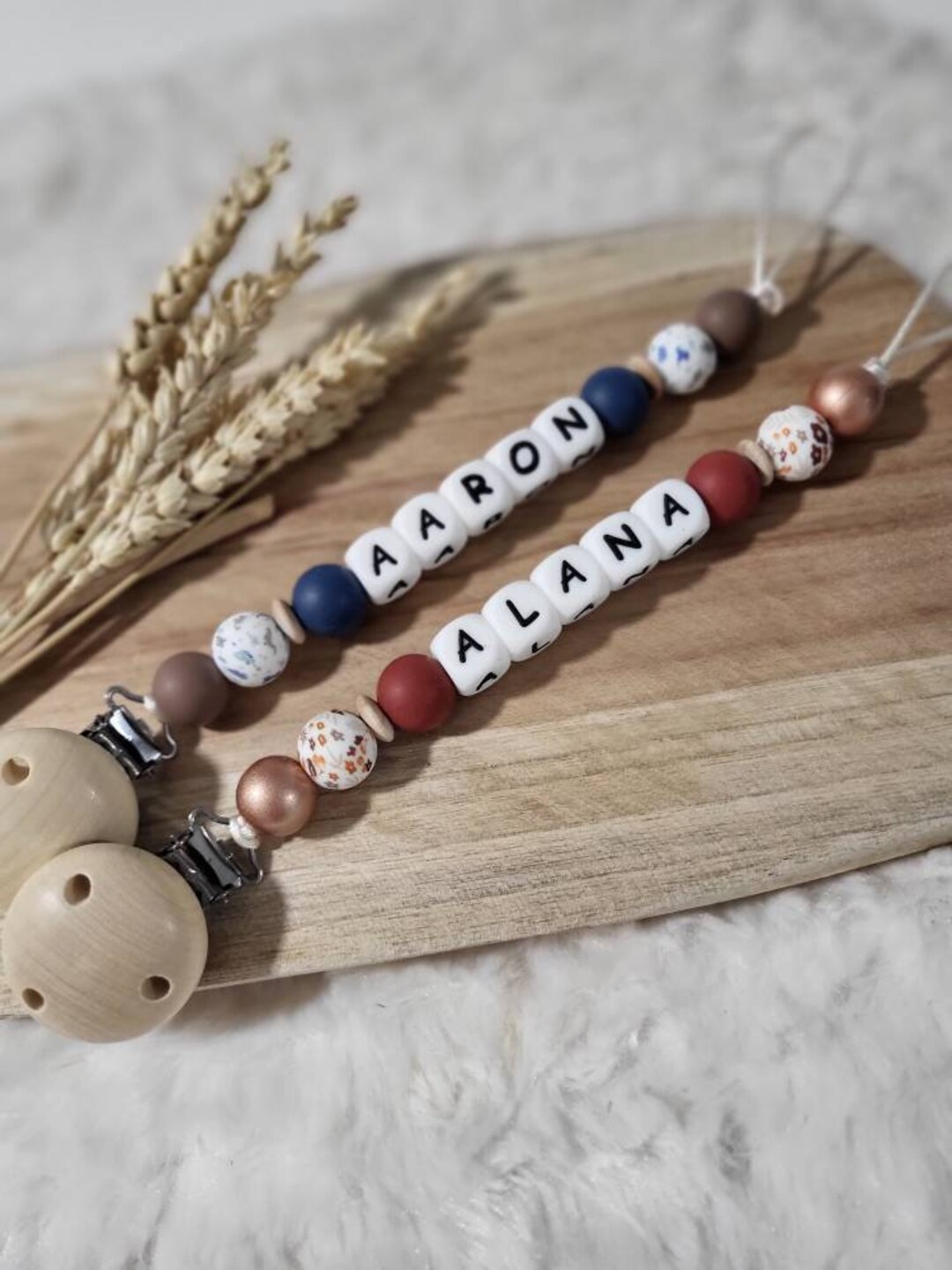 Personalized Pacifier Clip - Etsy
