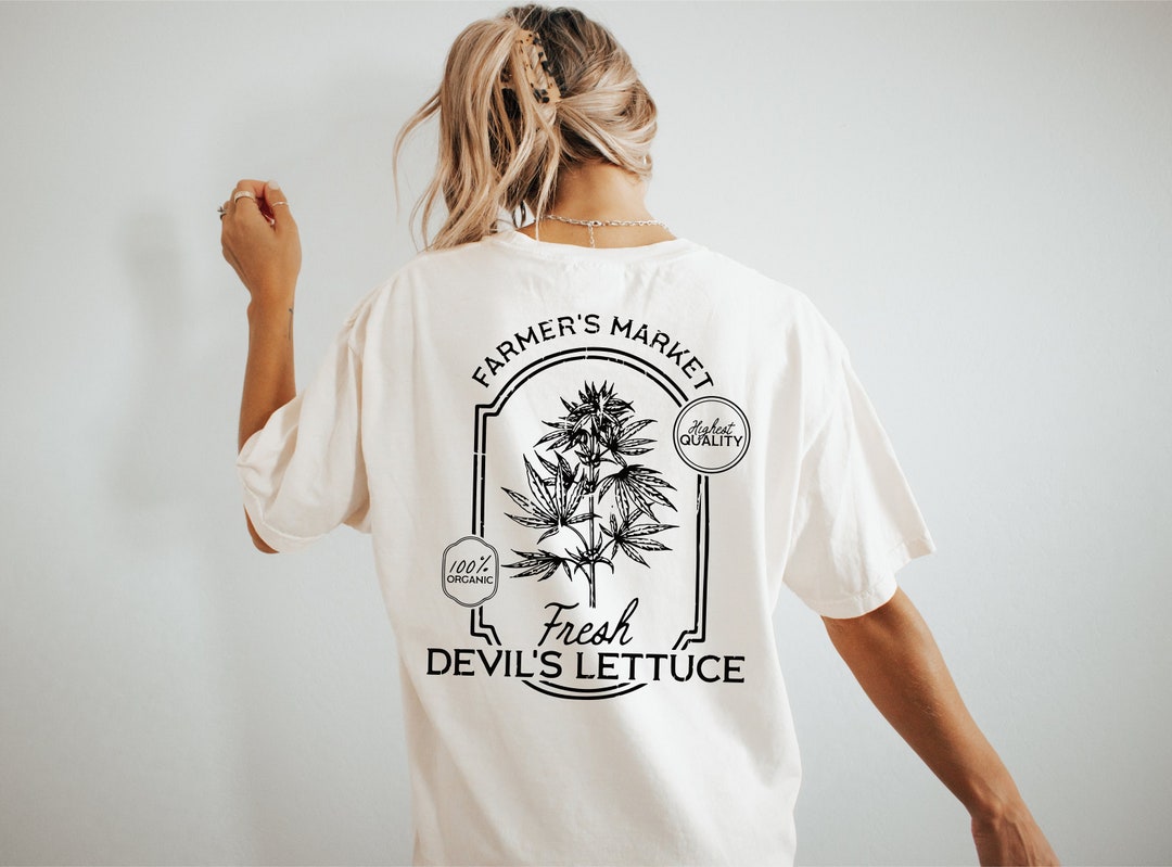 Devils Lettuce Farmers Market Shirt Stoner Gifts Weed Accessories ...