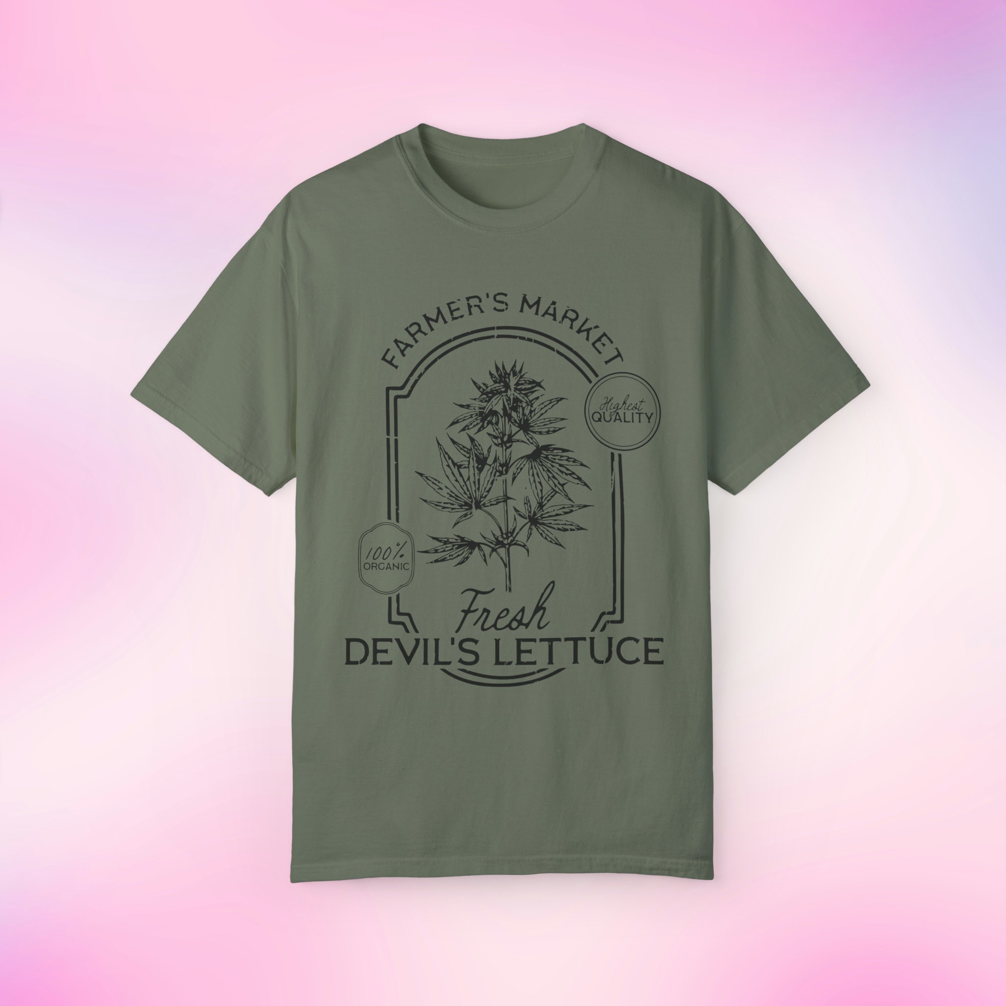 Devils Lettuce Farmers Market Shirt Stoner Gifts Weed Accessories ...