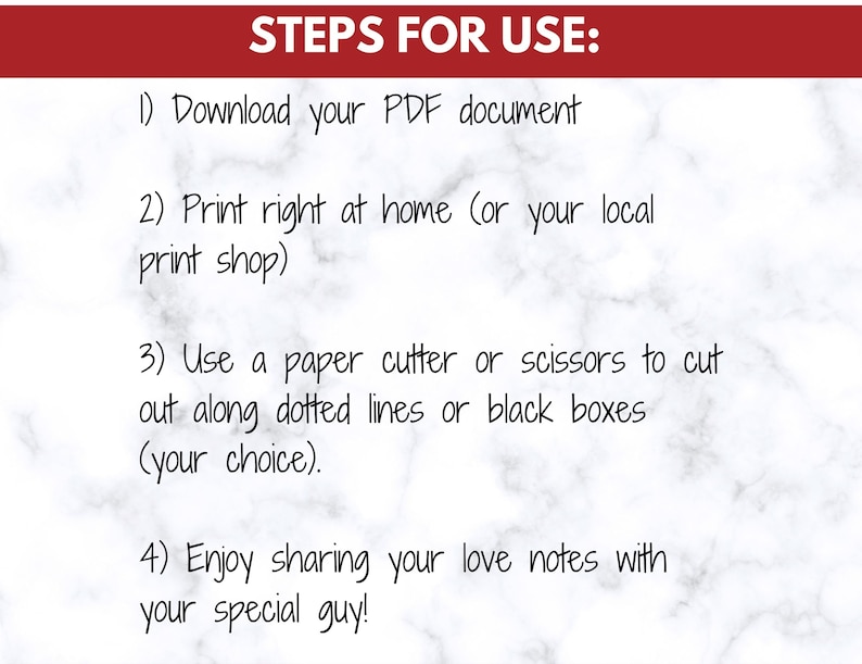 Printable Lunch Notes for Him, Husband Lunch Notes and Lunchbox Love ...