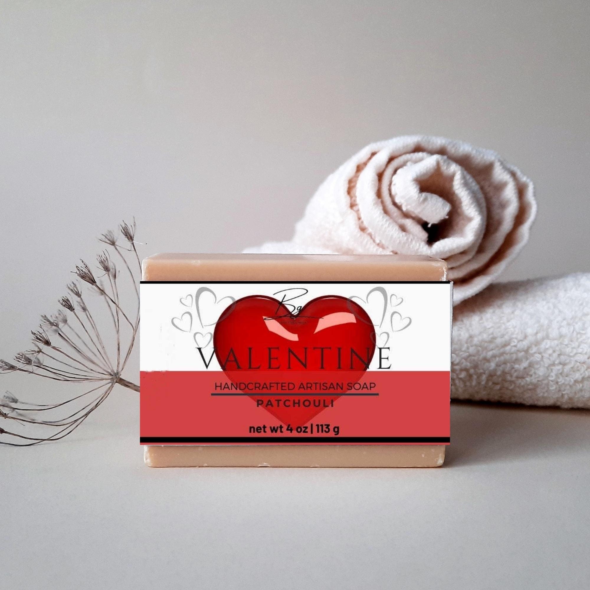 Editable Soap Wrapper Label Template for Canva. Organic Hearts ...