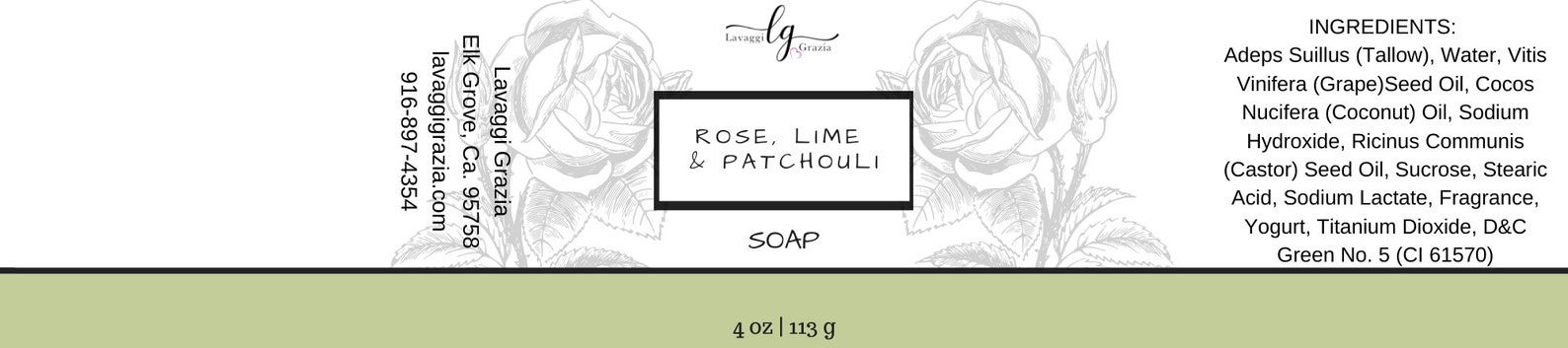 Editable Soap Wrapper Label Template for Canva. Organic Printable Belly ...