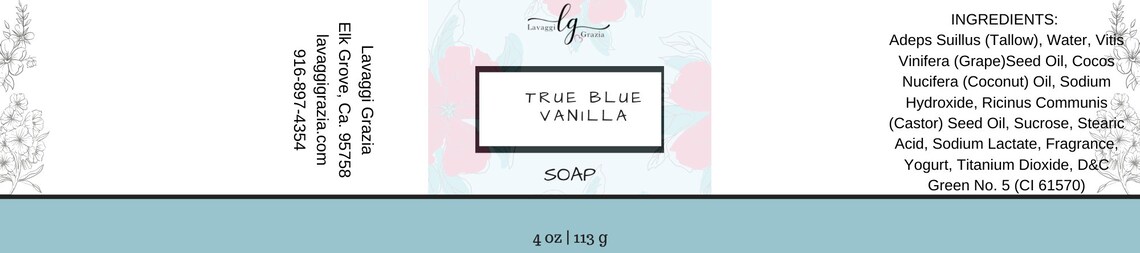 Editable Soap Wrapper Label Template for Canva. Organic Printable Belly ...
