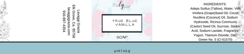 Editable Soap Wrapper Label Template for Canva. Organic Printable Belly ...