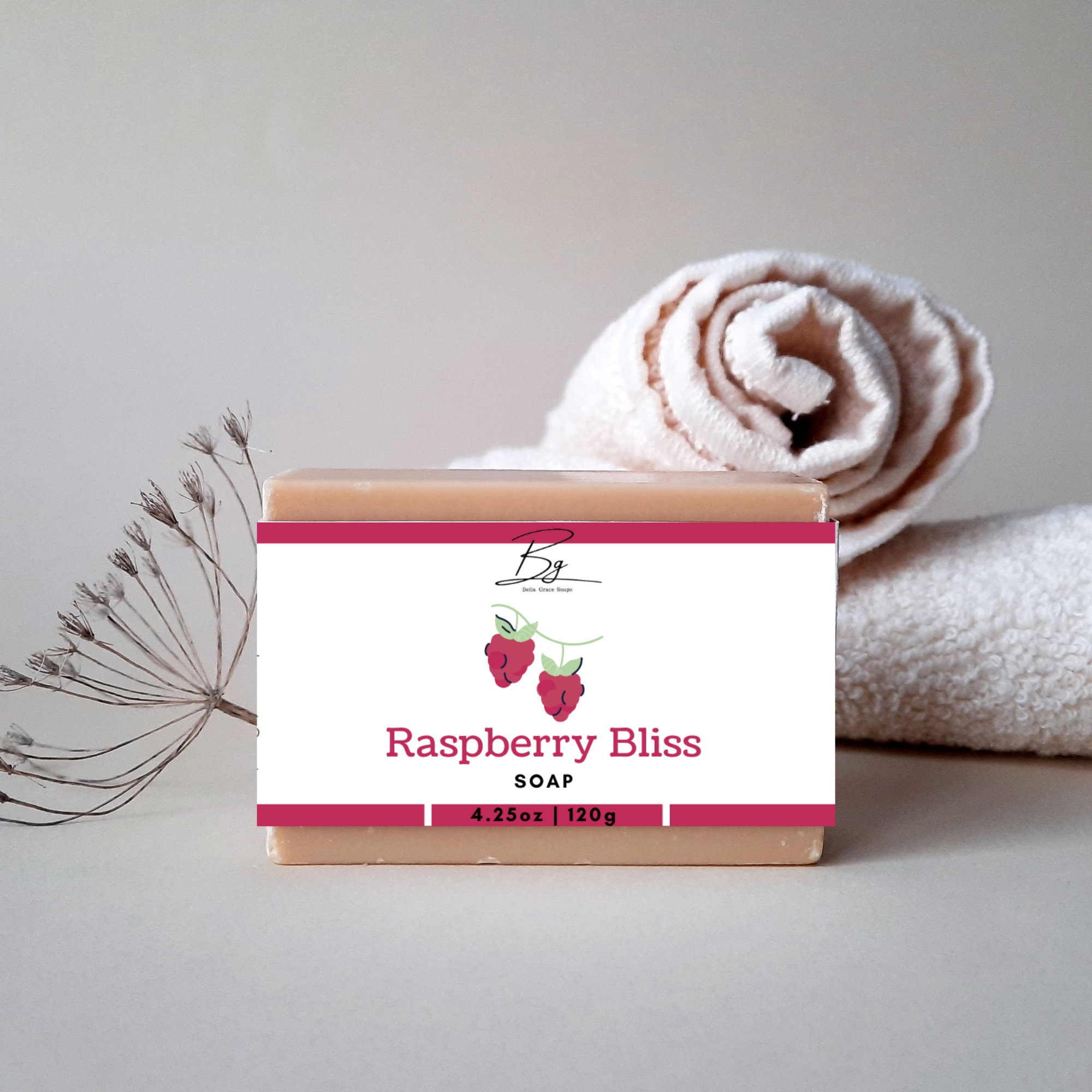 Editable Soap Wrapper Label Template for Canva. Organic Printable Belly ...
