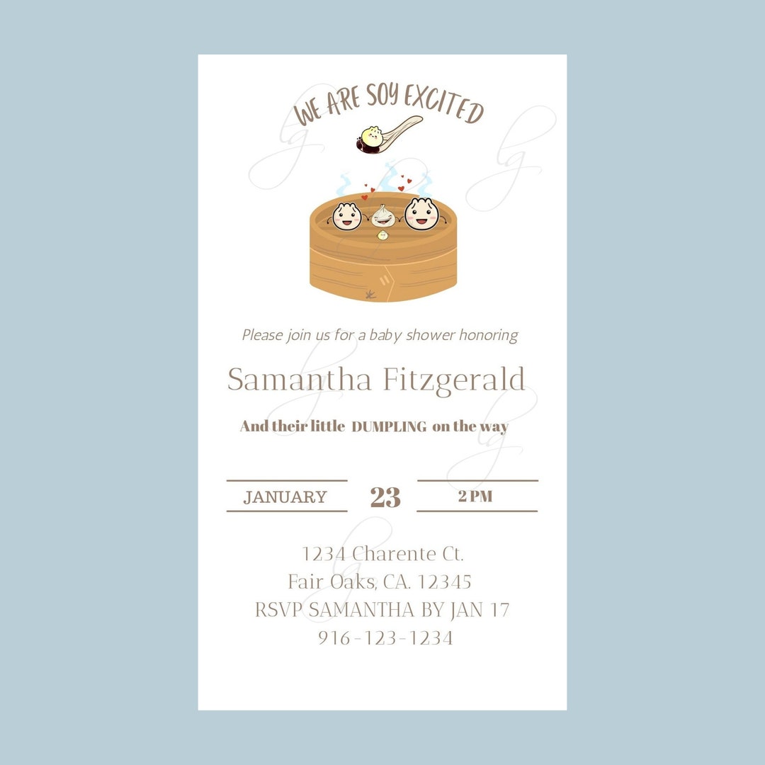 DIGITAL Animated Baby Shower Invitation Electronic Unisex Baby Shower ...