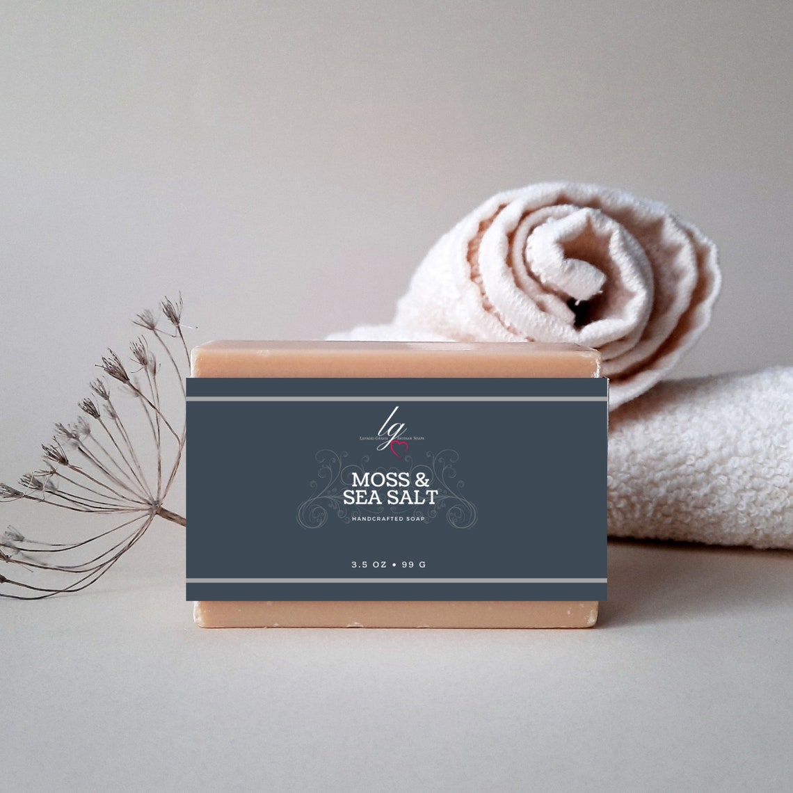 Editable Soap Wrapper Label Template for Canva. Organic Printable Belly ...