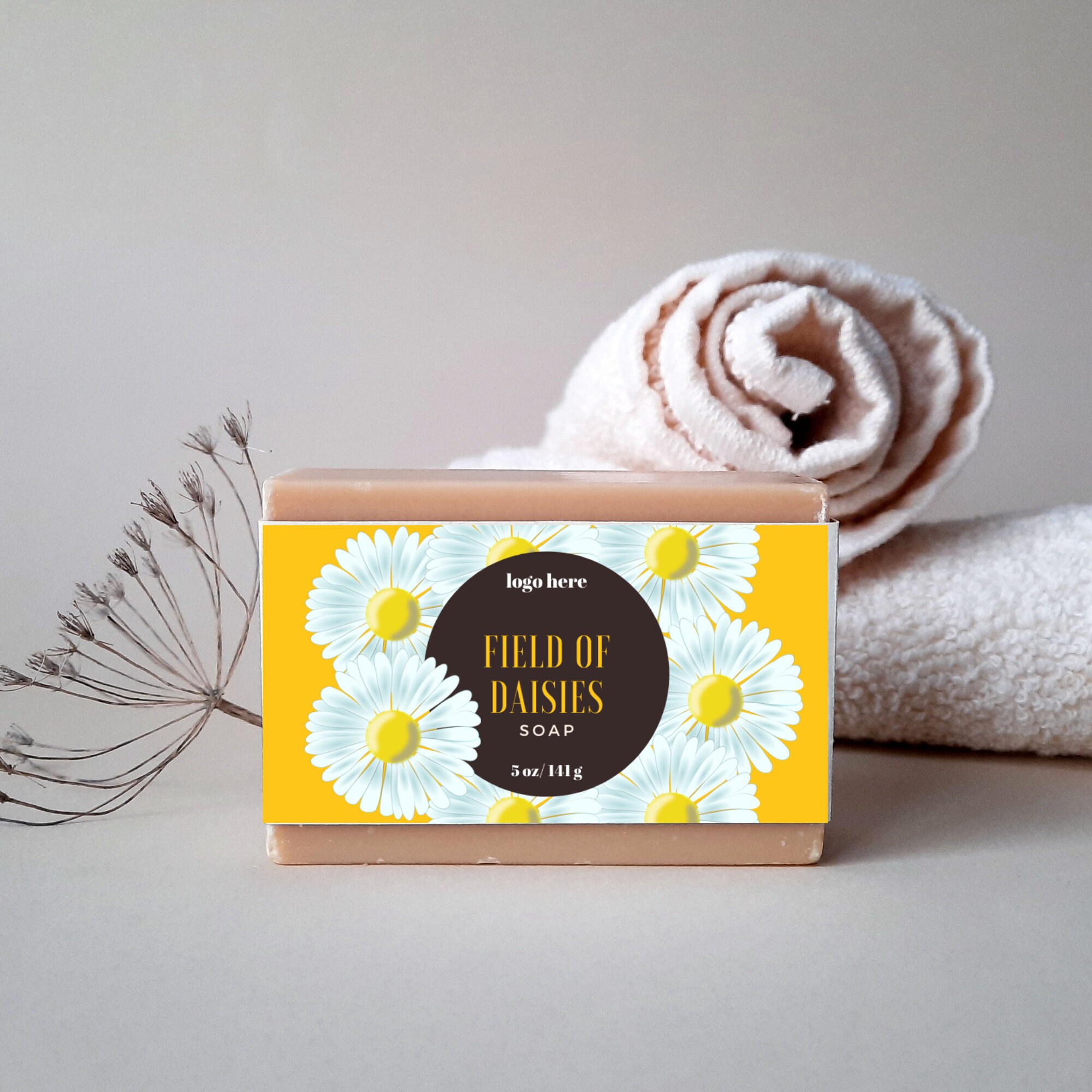 Editable Soap Wrapper Label Template for Canva. Organic - Etsy
