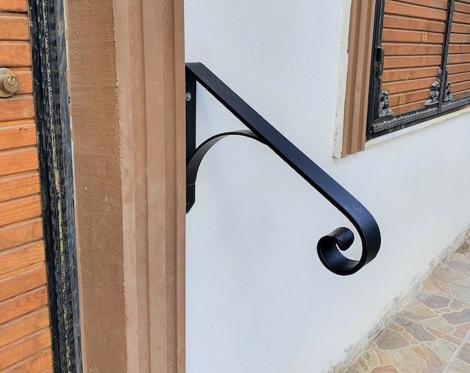 Wrought Iron Handrail - Etsy UK