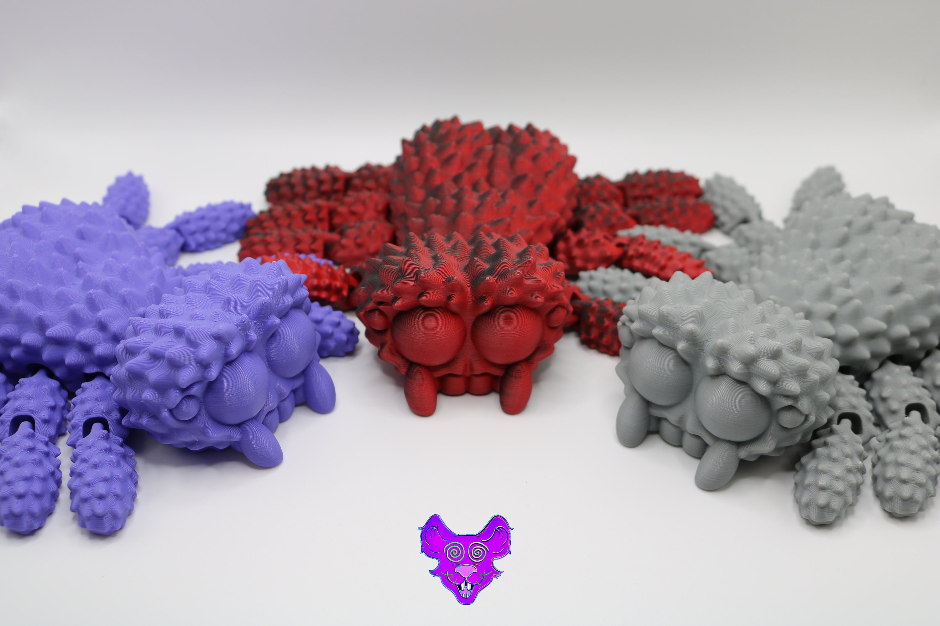 3D Printed Flexi Spider Fidget Toys Desk Toys - Etsy