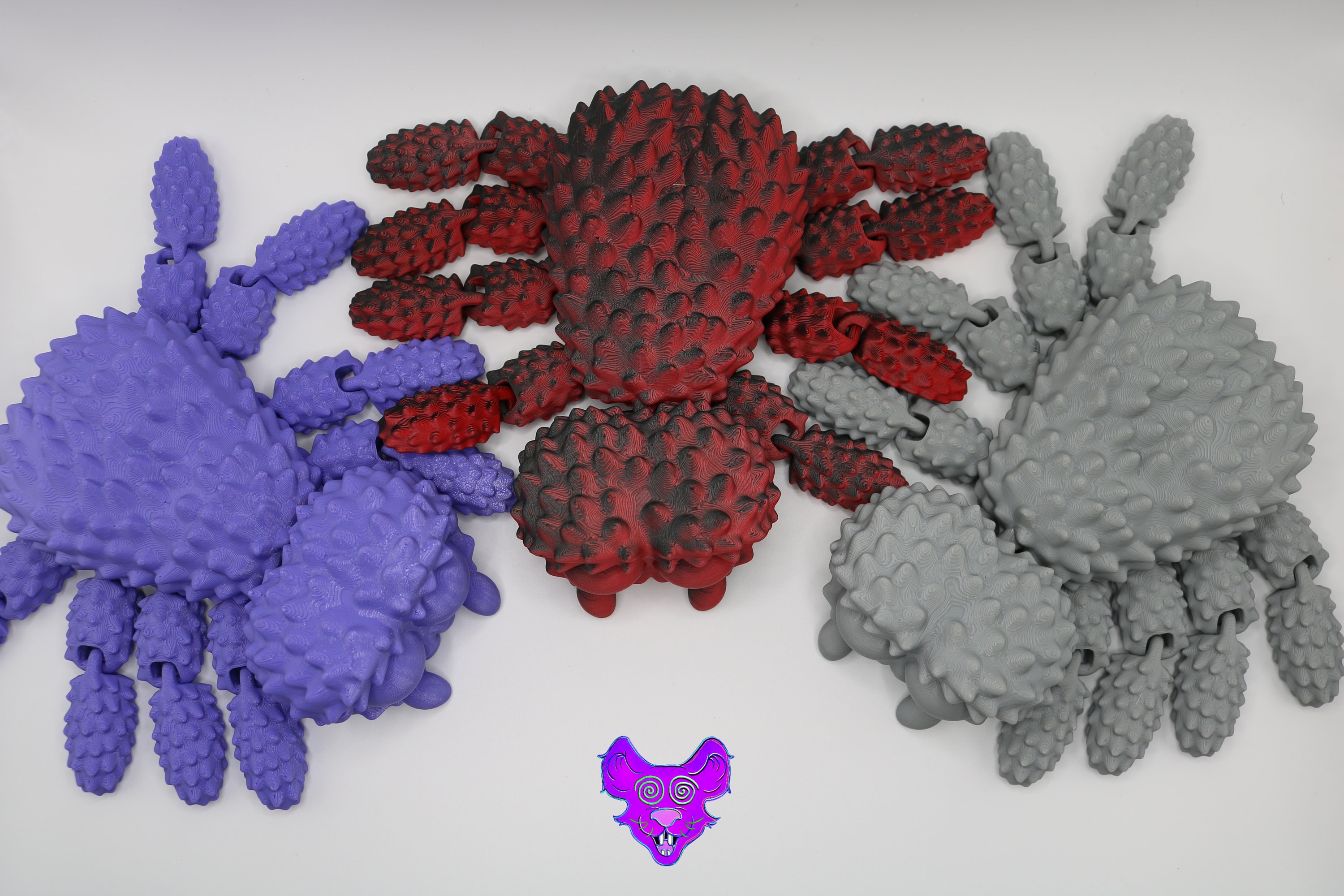 3D Printed Flexi Spider Fidget Toys Desk Toys - Etsy