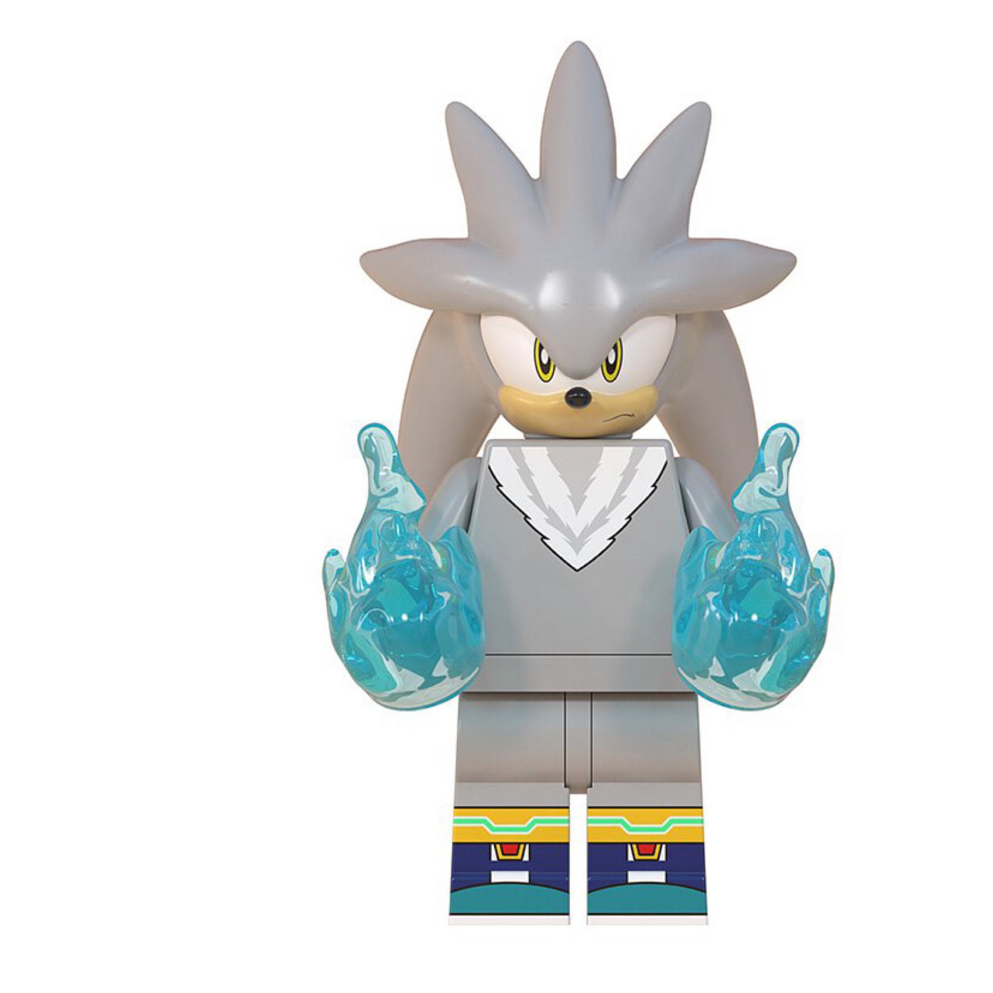 NEW Silver Sonic from Sonic the Hedgehog mini figure. USA | Etsy