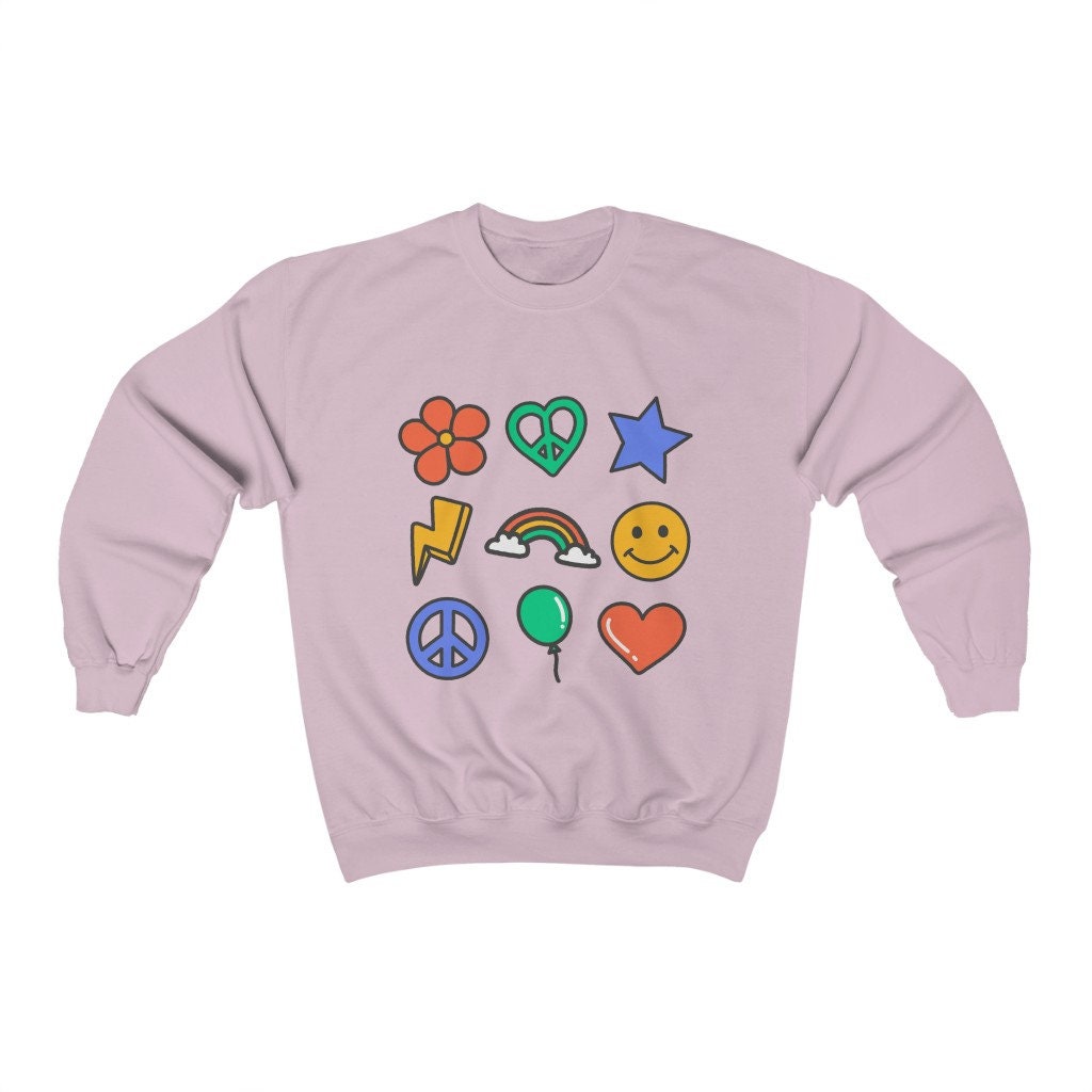 Clowncore Kidcore Clowncore Sweater Kidcore Sweater Preppy Sweatshirt ...