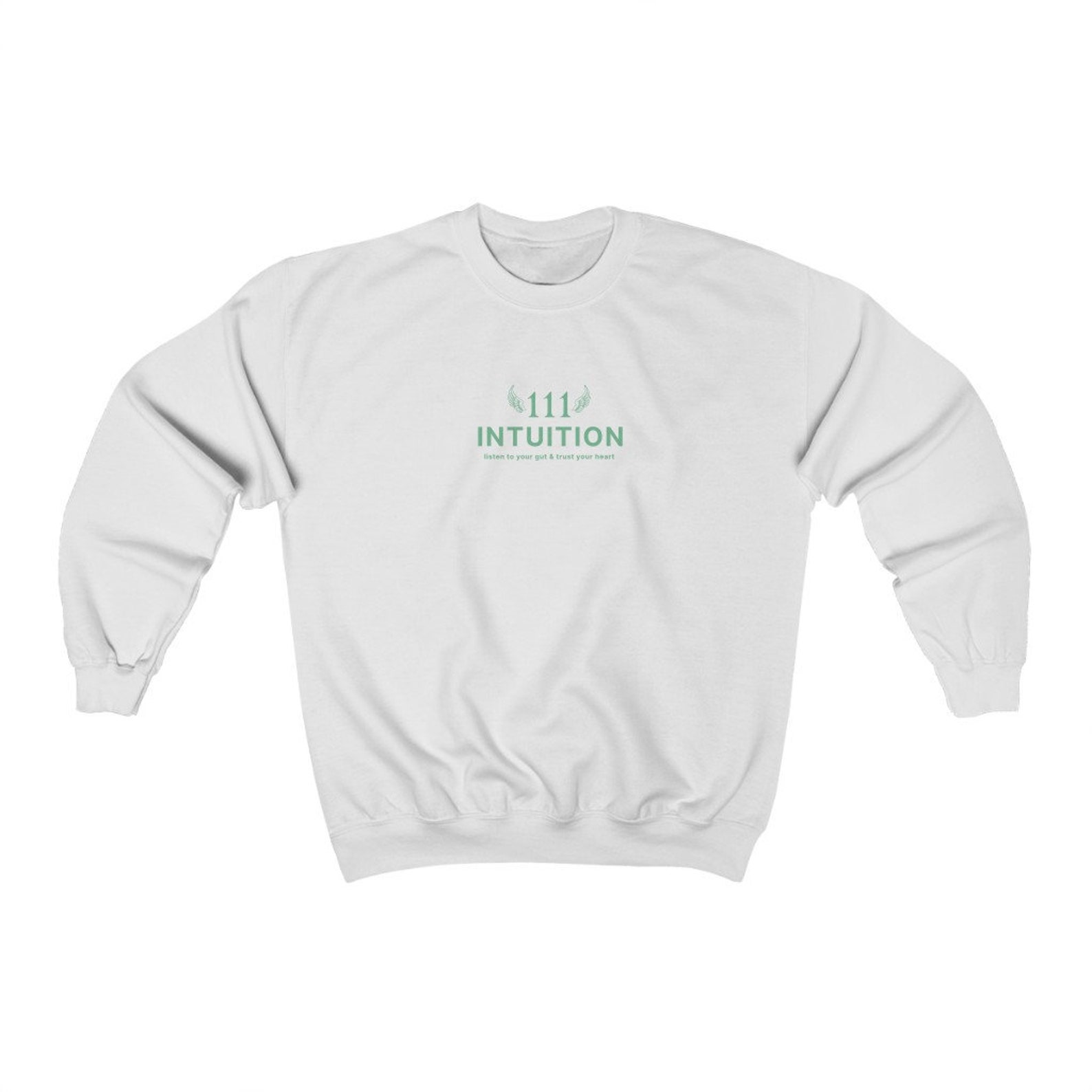 111 Angel Number Sweater Angel Wings Crewneck Angel Aesthetic Angel ...