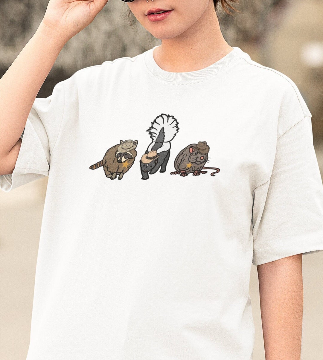 Raccoon Shirt Rat Shirt Skunk Shirt Trash Shirt Cowboy Shirt Western ...