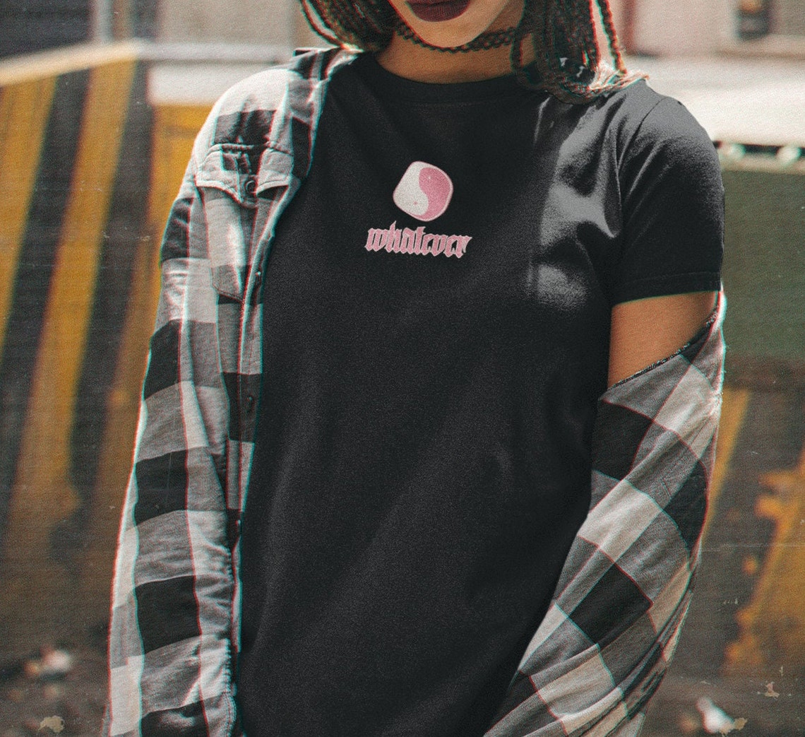 Y2K Shirt Y2K Top Y2K Fashion Yin Yang Shirt Cyber Y2k Streetwear Shirt ...