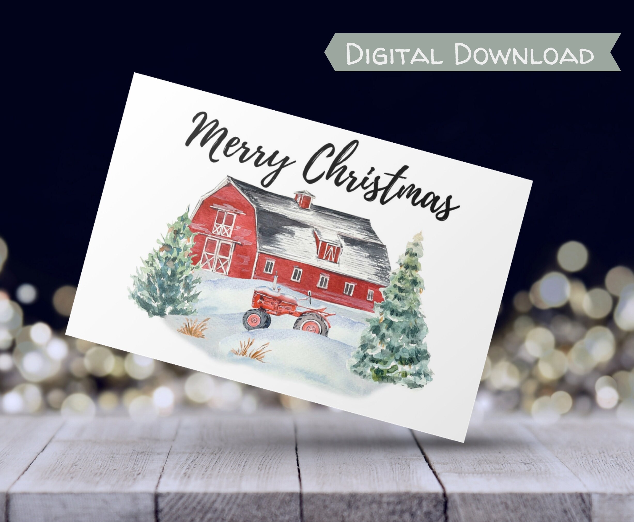 Farm Christmas Cards