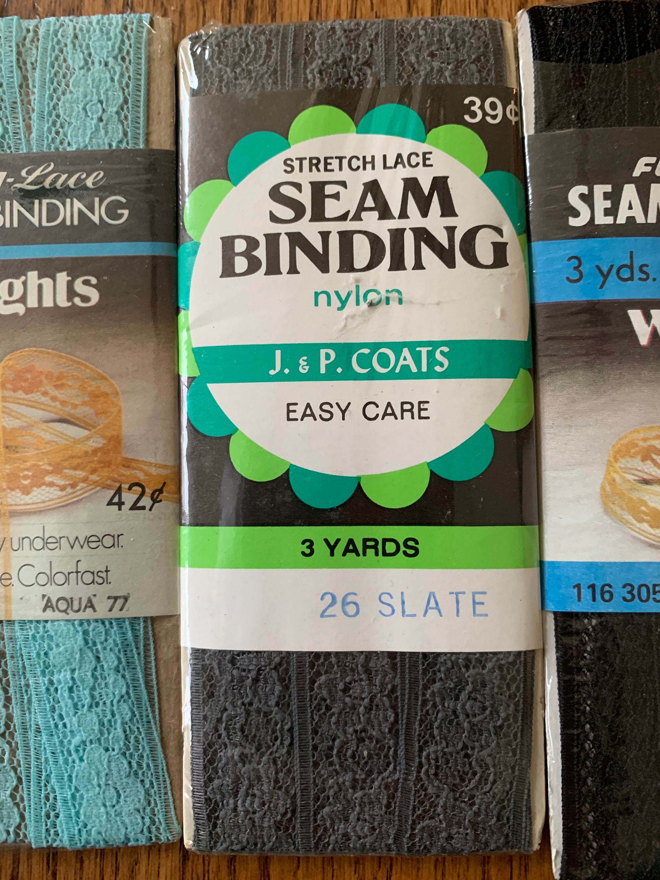 One Vintage Flexi-lace Seam Binding, You Pick - Etsy