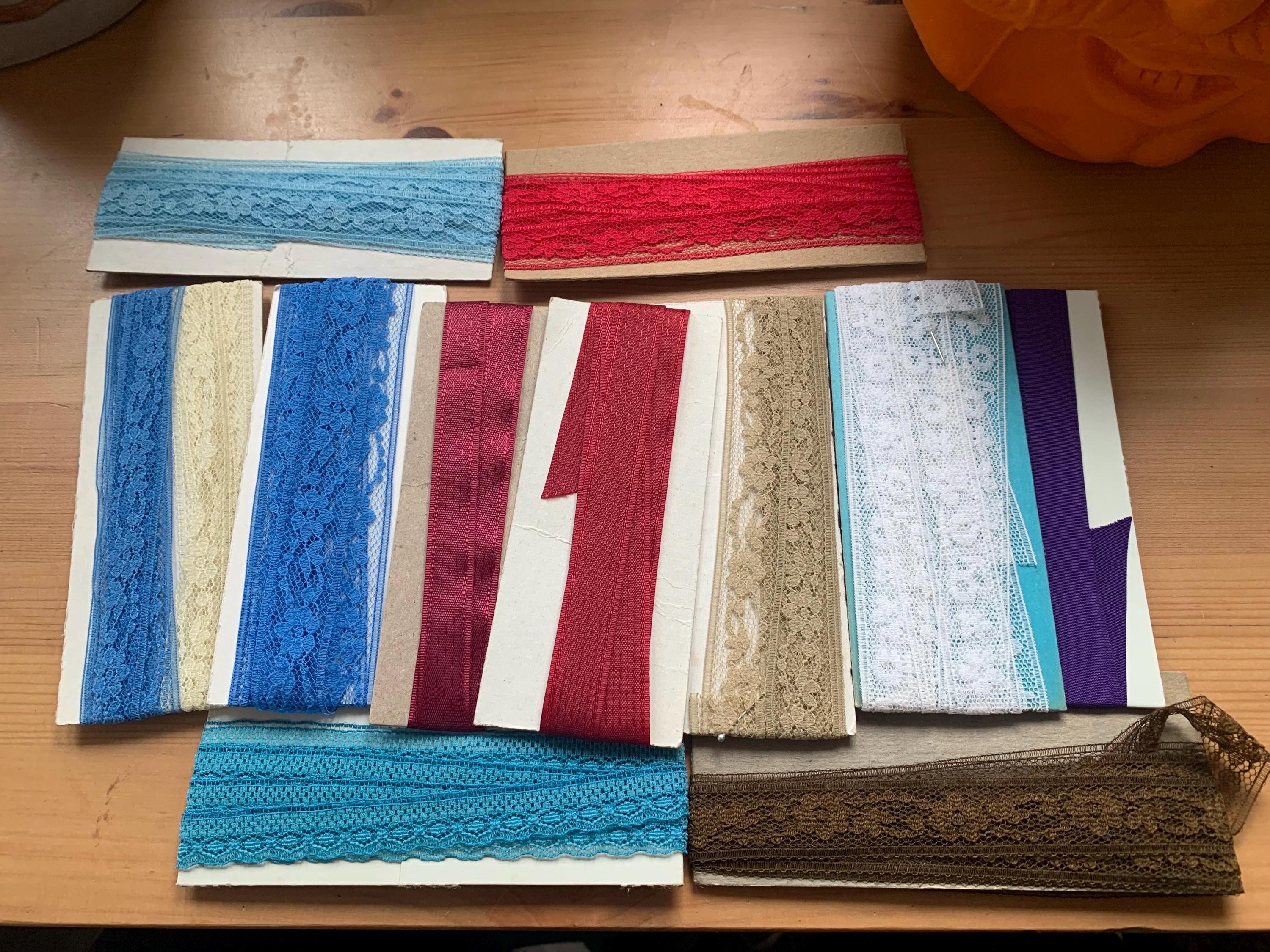 One Vintage Flexi-lace Seam Binding, You Pick - Etsy