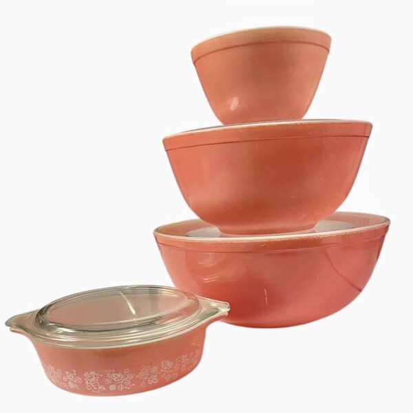 Pyrex Pink Flamingo Dishes - Etsy