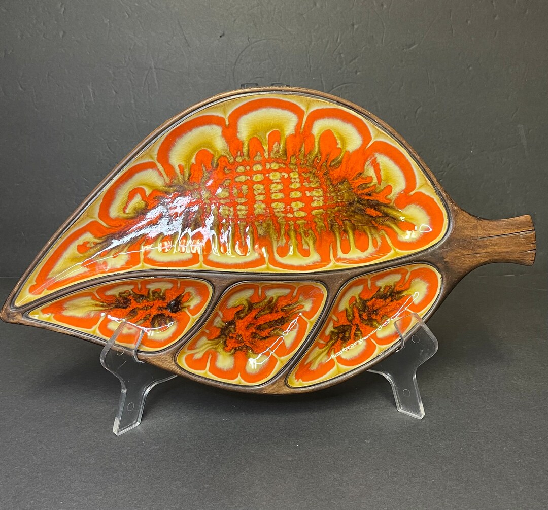 Glazed Ceramic Tray by Treasure Craft Gift Idea - Etsy