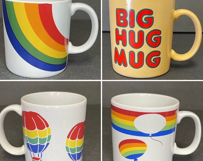 Double Sided FTD Big Hug Mug, Big Hug Coffee Mug, Vintage FTD Coffee ... Double Sided FTD Big Hug Mug, Big Hug Coffee Mug, Vintage FTD Coffee ...