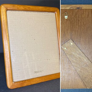 Easel Back 8 X 10 Teak Wood Frames - Etsy