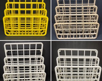 Vintage 1983 White Ivory YAFFA Basic Line Inc. Catch-all Plastic ...