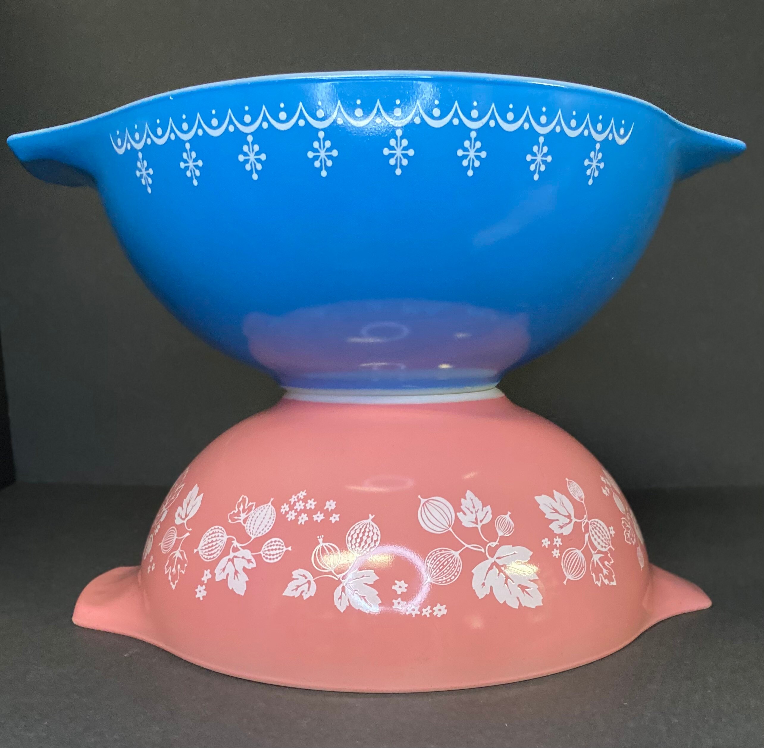 Pyrex Snowflake Blue Garland - Etsy