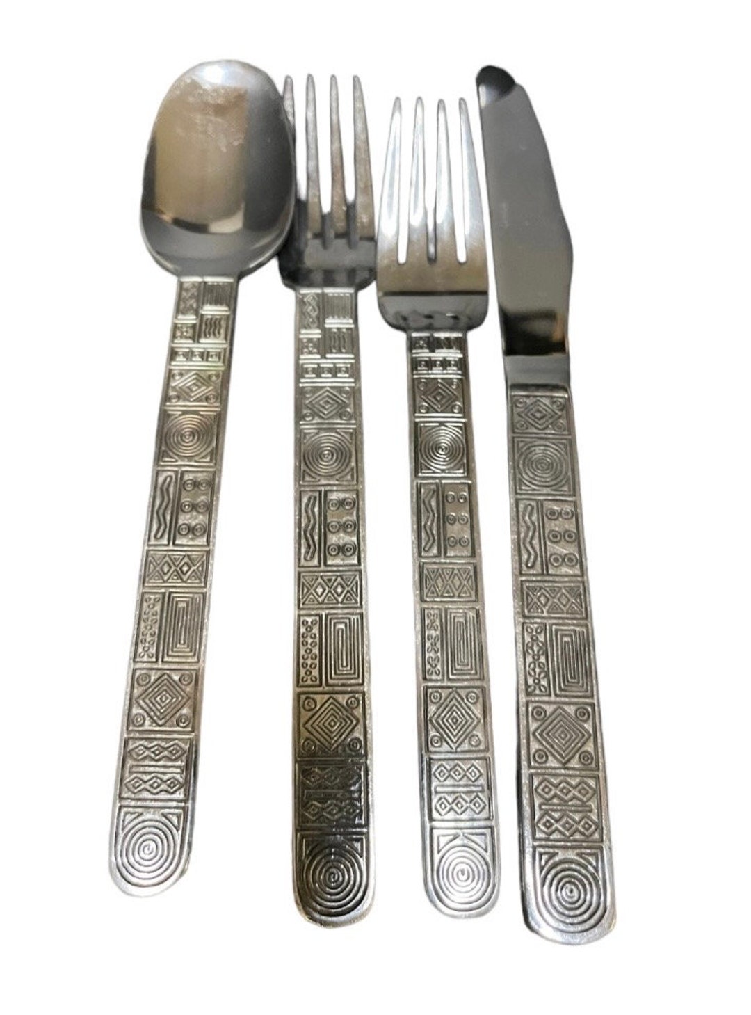 Aztec Flatware, Stainless Steel, Cambridge Silver, Table Setting ...