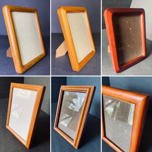 Teak Frames 5 X 7 Easel Back - Etsy