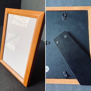 Teak Frames 5 X 7 Easel Back - Etsy