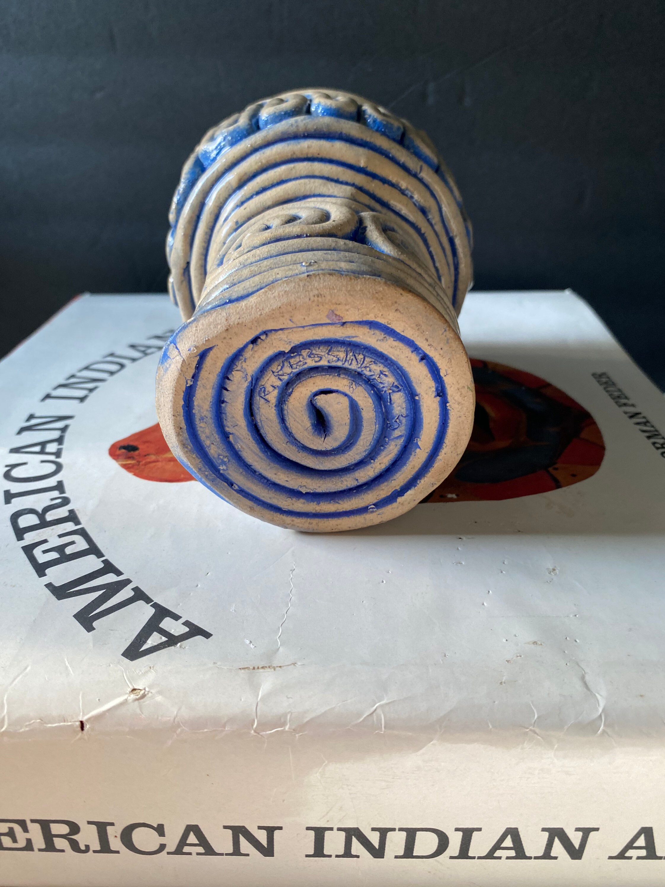 Coil Pottery Vase Coil Vase - Etsy