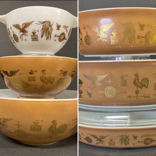 Pyrex Early American - Etsy