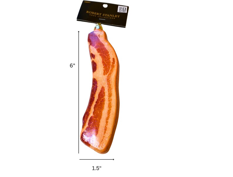 Bacon Slice Christmas Ornament - Etsy