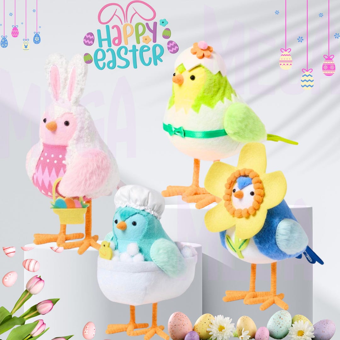 2026 Spritz Featherly Friend Birds Easter, Sold Individually or Set - Etsy