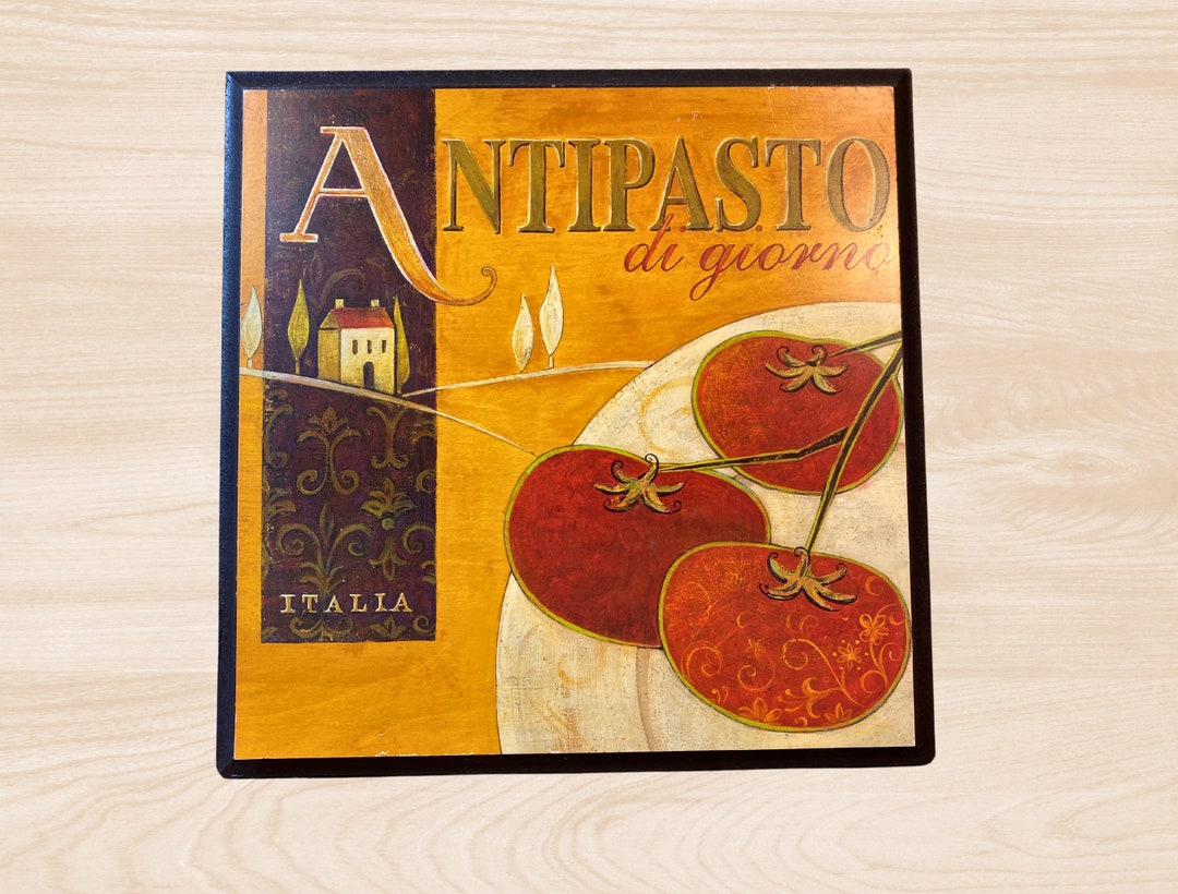 Antipasto Di Gianno Wall Art , 12" - Etsy
