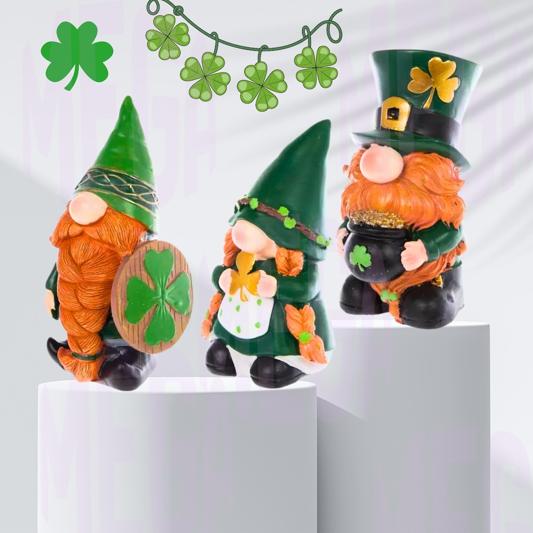 2026 Leprechaun St. Patrick's Day Figurines - Etsy