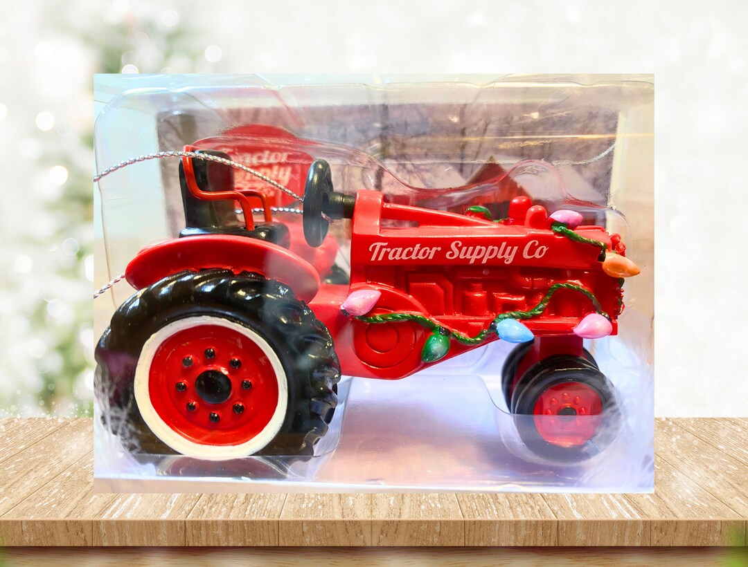2022 Tractor Supply Co. Holiday Exclusive Christmas Ornament Red ...