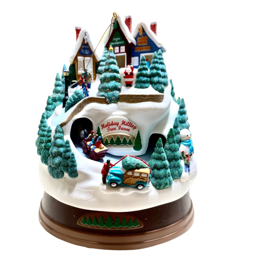 2009 Hallmark Christmas Ornament Holiday Hill Top Tree Farm - Etsy