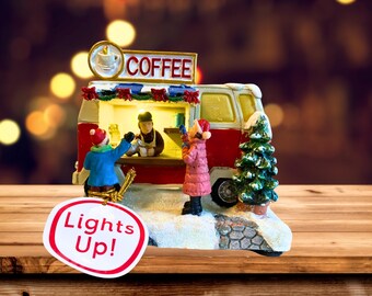 2024 Holiday Time Christmas Village Polyresin LED Holiday Fountain ...