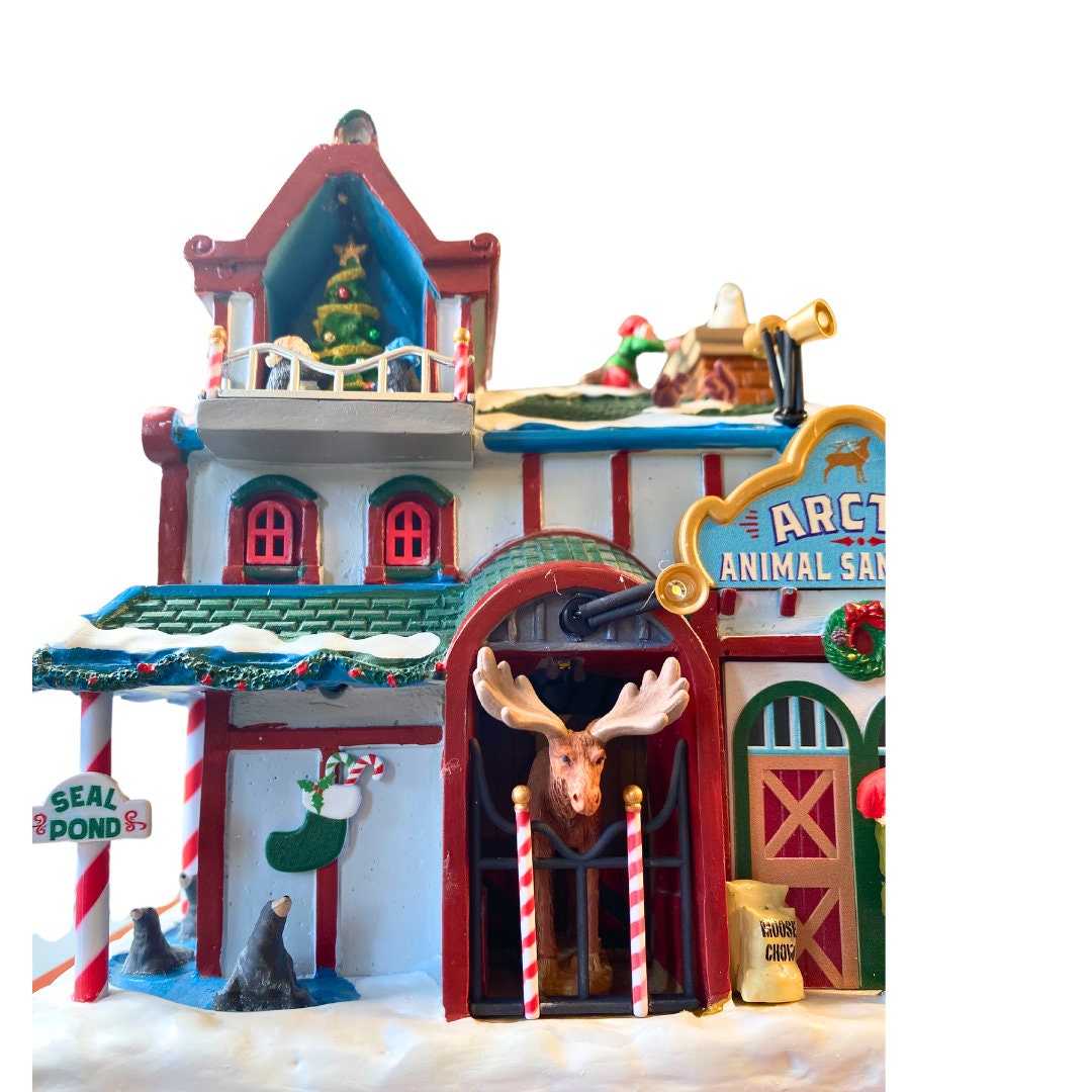 2023 Lemax Artic Animal Sanctuary Lighted Building,7" Tall - Etsy