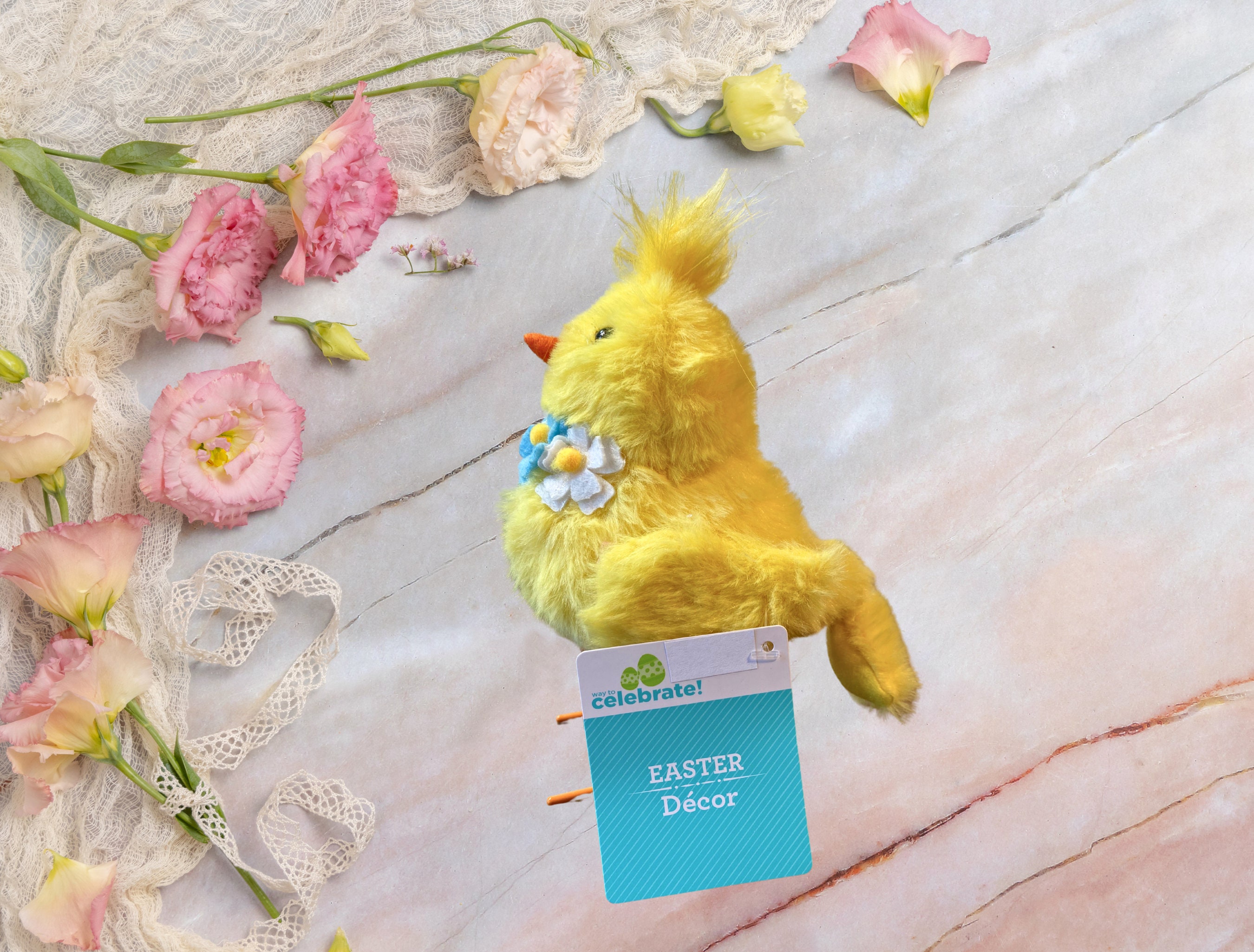 Easter Featherly Friends Fabric Birds Tabletop Decoration, 7" Tall - Etsy