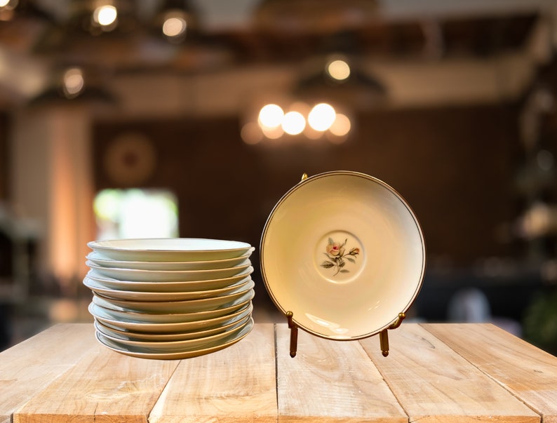 Vintage Noritake Margot Rossina Saucers Set of 12 - Etsy