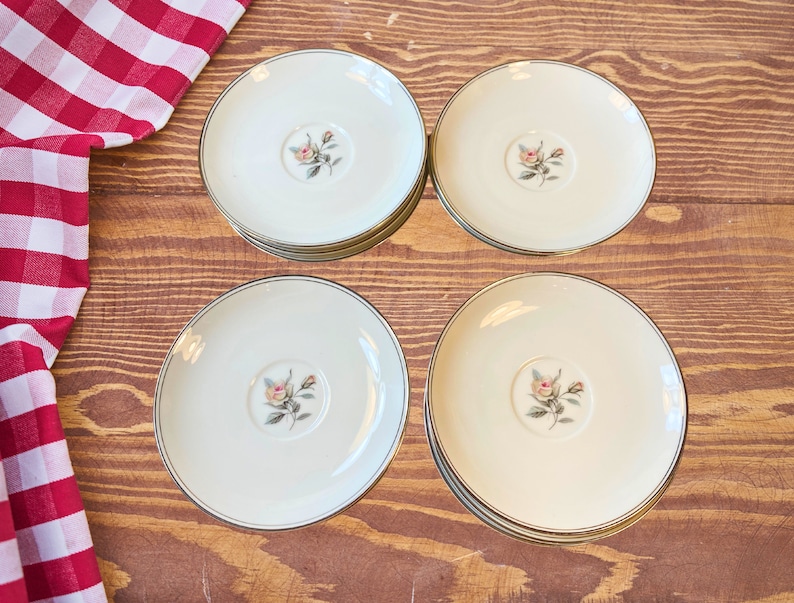 Vintage Noritake Margot Rossina Saucers Set of 12 - Etsy
